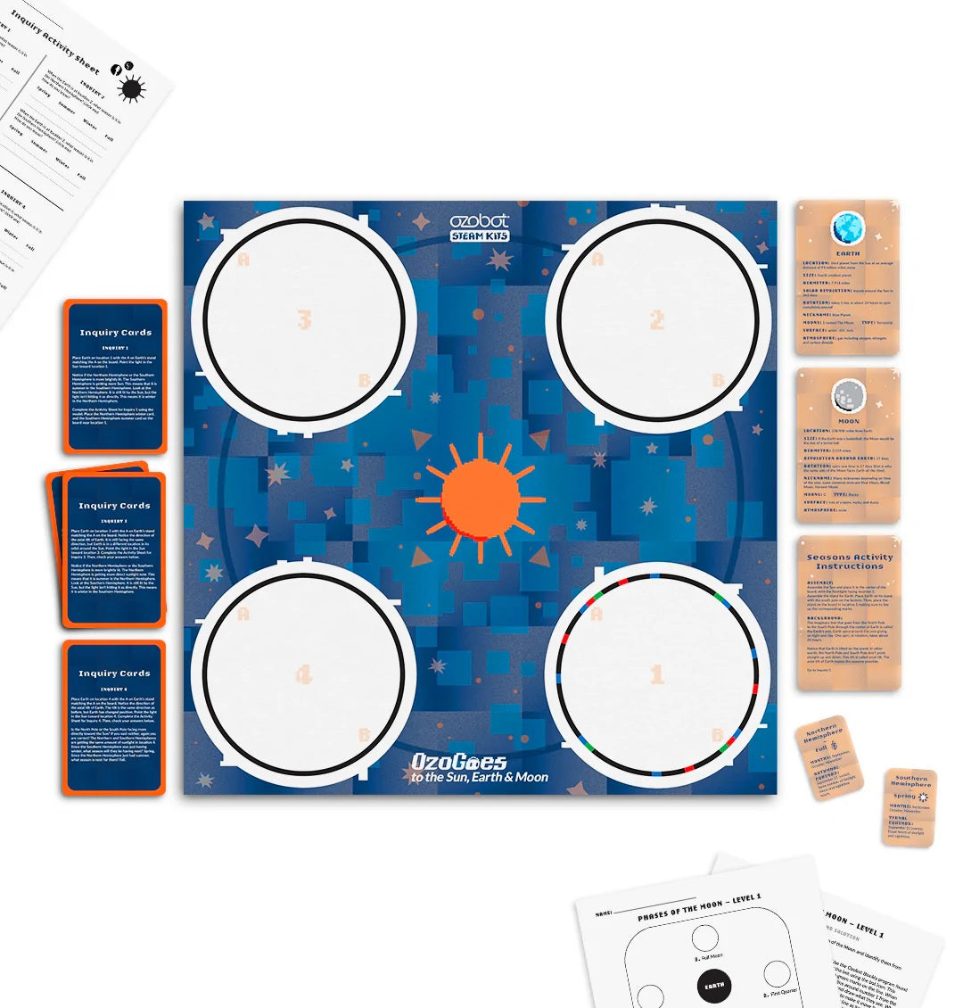 Ozobot STEAM Kits: OzoGoes to the Sun, Earth & Moon – Edtechs
