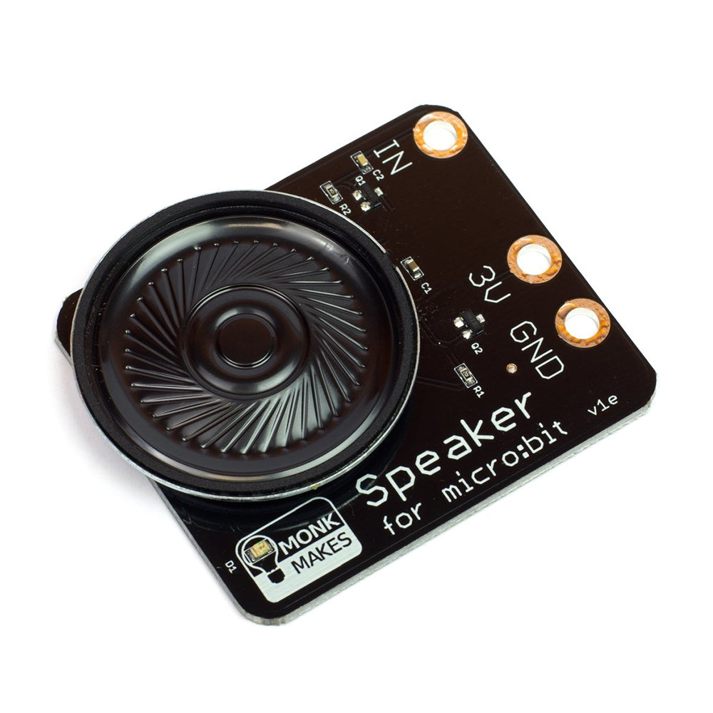 Monk Makes Speaker Board for BBC micro:bit – Edtechs