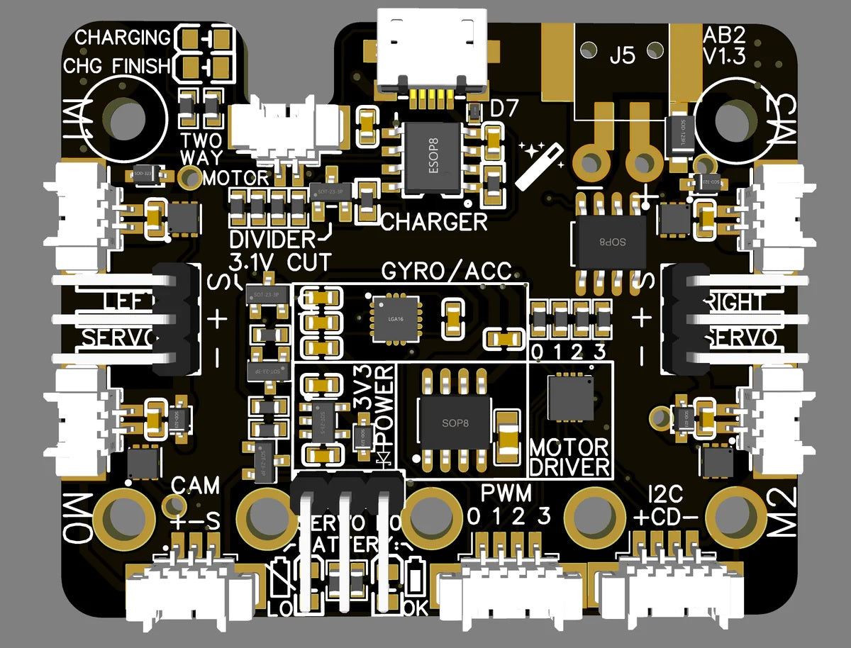 WonderKit - Black - Circuit Board (Air:bit 2) – Edtechs