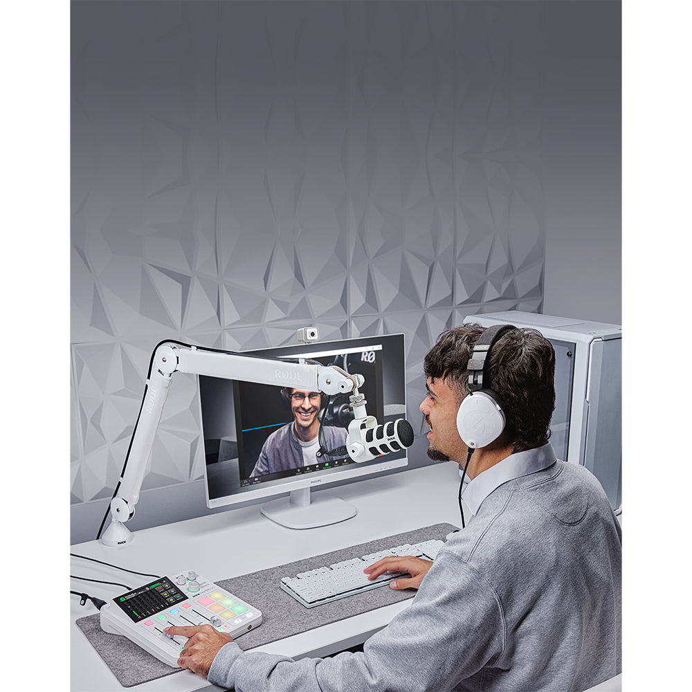 White Rode RODECaster Duo – Edtechs