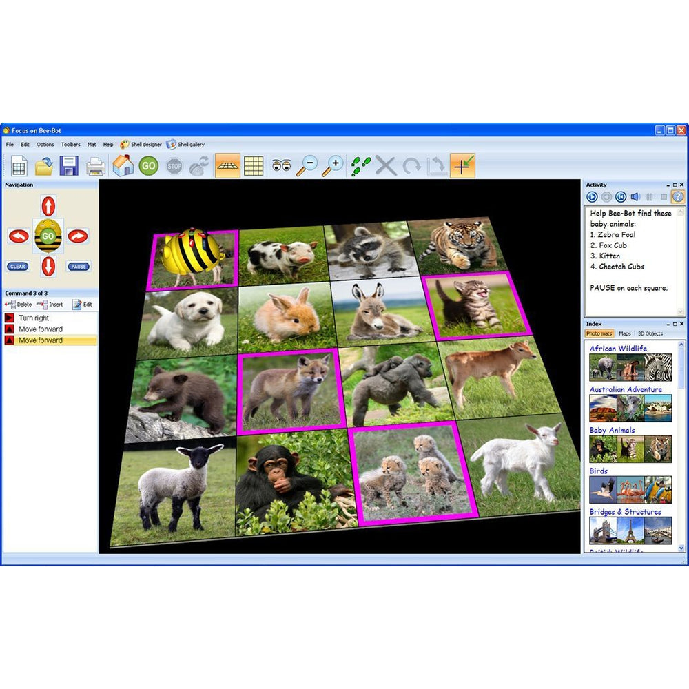 Bee-Bot Software - Lesson Activities 3 - Single User – Edtechs