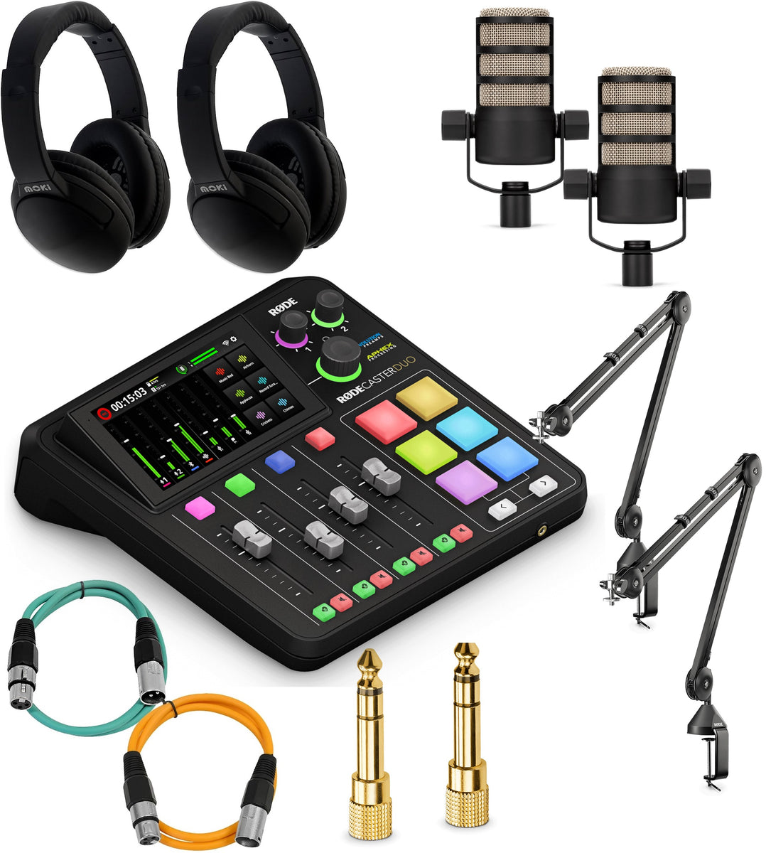 Rode PodCaster Duo Starter Kit (2 users) – Edtechs