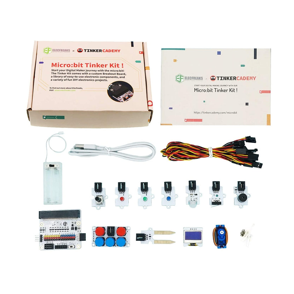 ElecFreaks micro:bit Tinker Kit (without micro:bit Board) – Edtechs