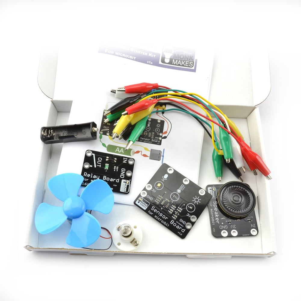 Monk Makes Electronics Starter Kit for BBC micro:bit – Edtechs