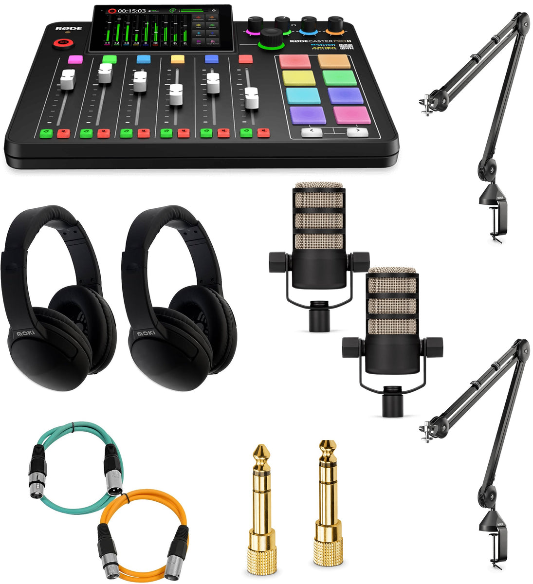 Rode PodCaster Pro II & PodMic Starter Kit (2 users) – Edtechs