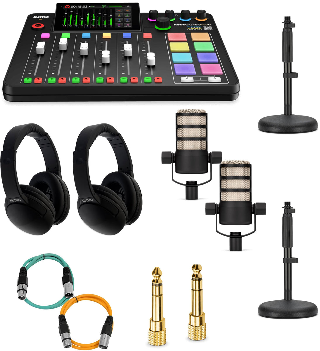 Rode PodCaster Pro II & PodMic Starter Kit (2 users) – Edtechs